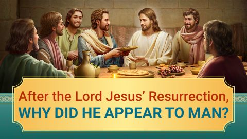 After the Lord Jesus’ Resurrection, Why Did He Appear to Man? | GOSPEL ...