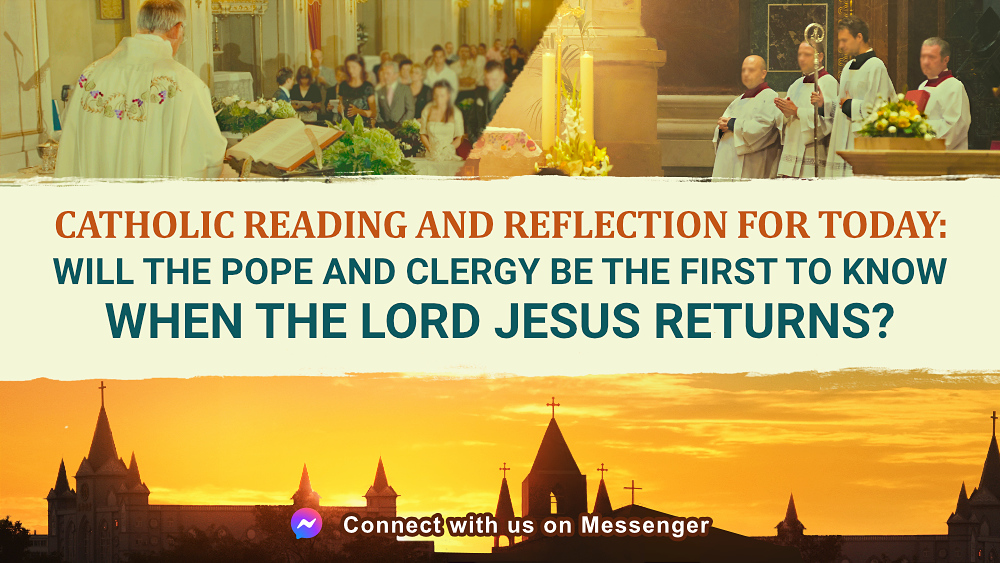 Catholic Reading and Reflection for Today: Will the Pope and Clergy Be ...